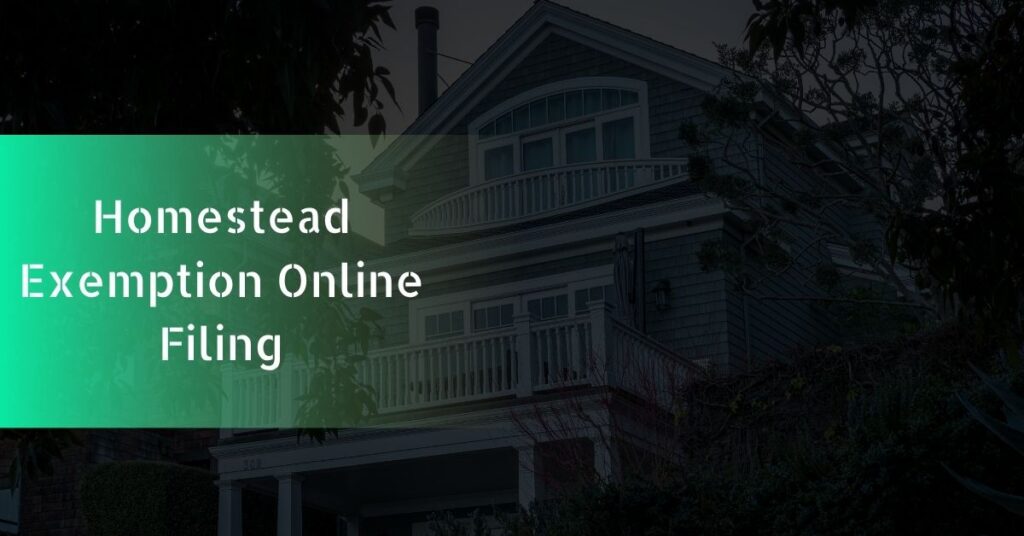 Homestead Exemption Online Filing - Pasco County Property Appraiser